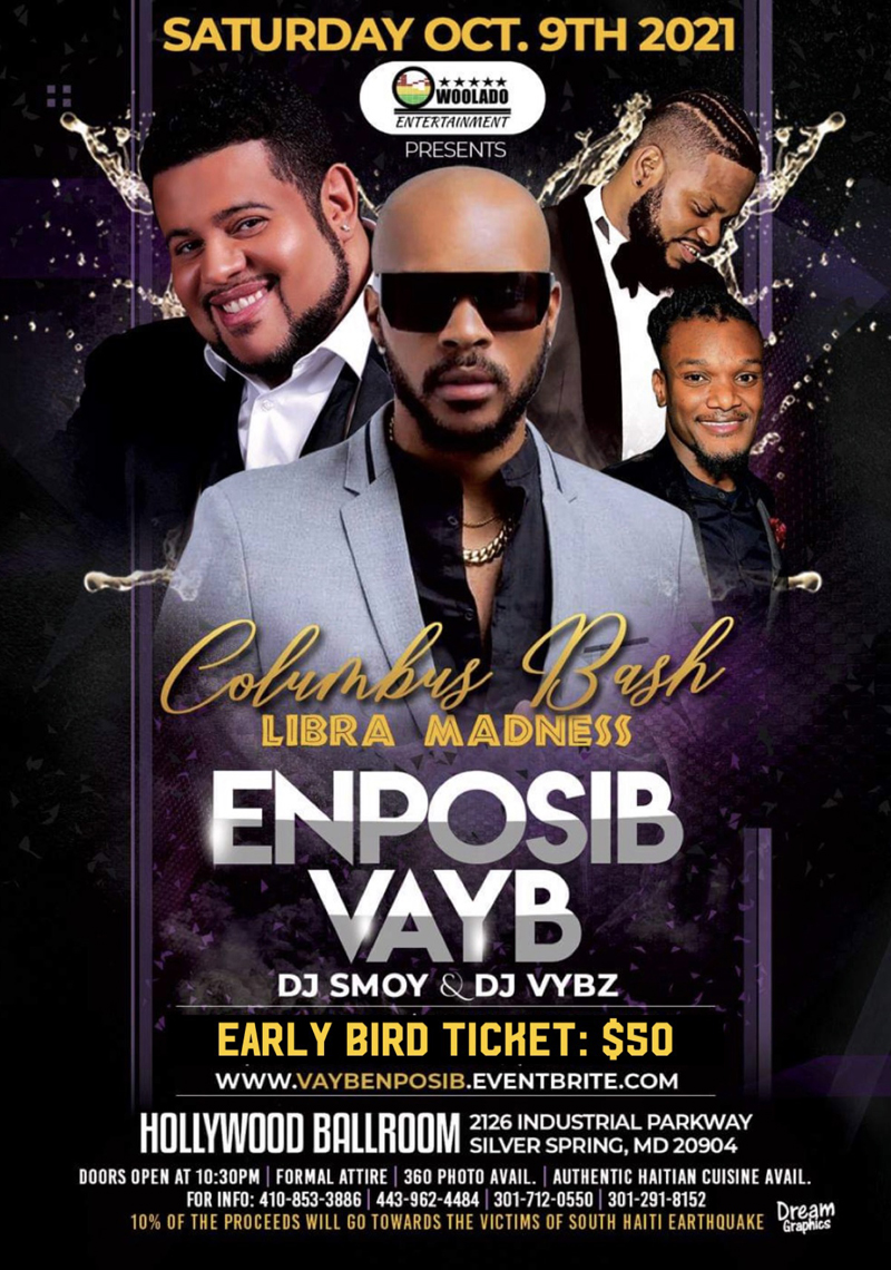 enposib vayb Haitian band – Hollywood Ballroom Dance Center